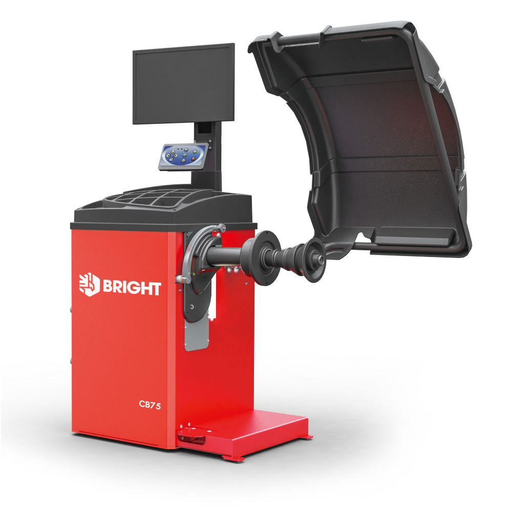 BRIGHT Automatic Wheel Balancer With LCD CB75 Italian Software | Garage ...